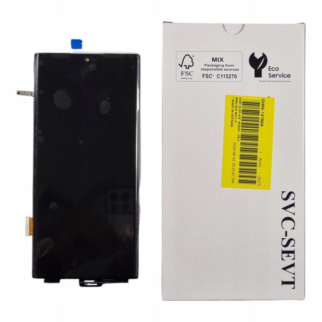 Oryginalny Wyświetlacz Samsung Galaxy S23 Ultra S918 | Nowy Service ...